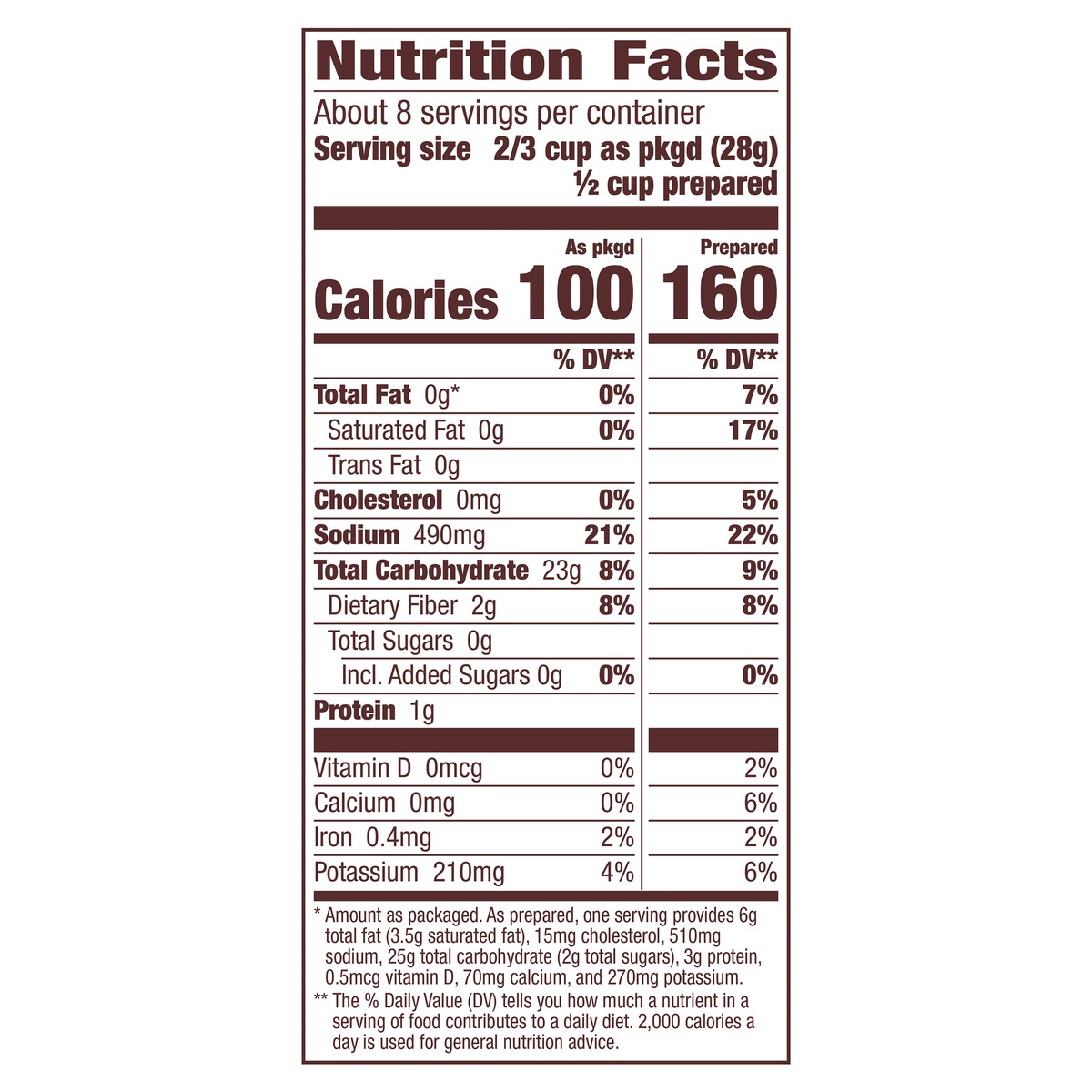 Betty Crocker Au Gratin Potatoes, Made with Real Cheese, 7.7 oz 7.7 oz ...