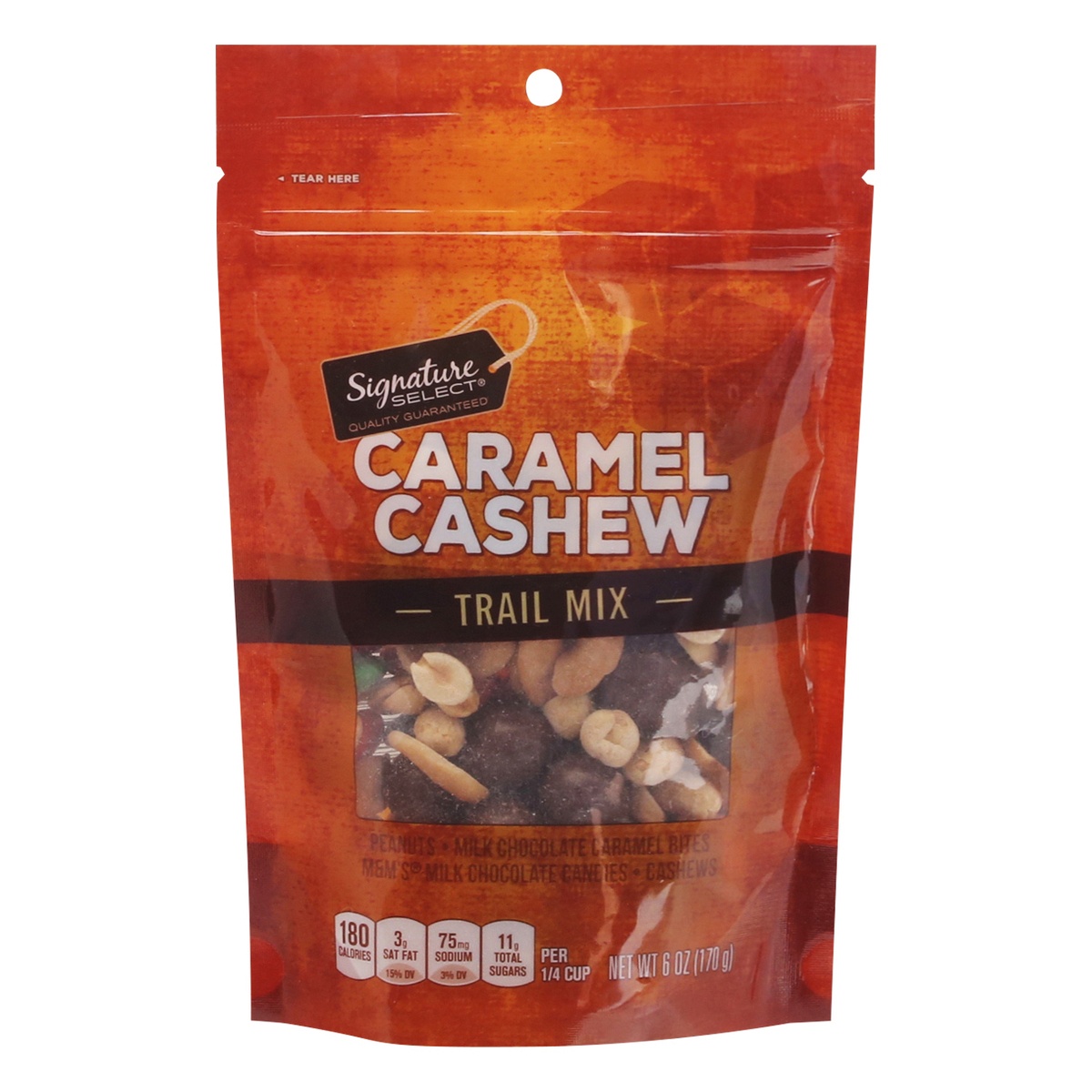 Signature Select Caramel Cashew Trail Mix 6 oz | Shipt