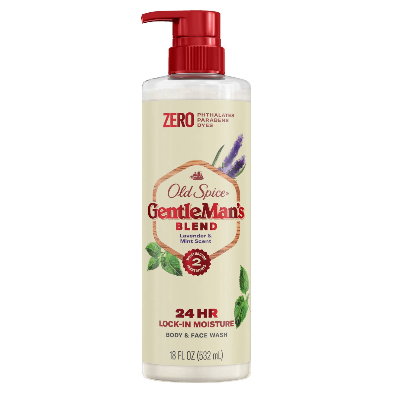 Old Spice Men's Gentleman's Blend Lavender & Mint Body Wash - 18 fl oz ...