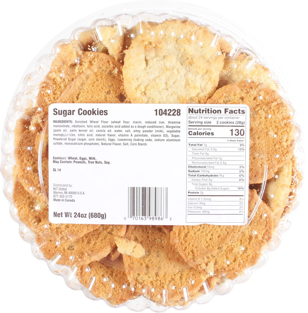 Sabrina's Sugar Cookies 24 oz 24 oz | Shipt