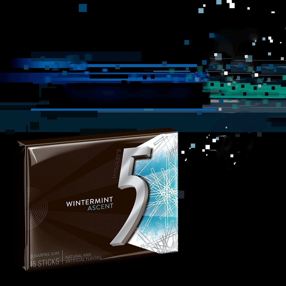 5 Gum Gum Wintermint Ascent Sugar Free Chewing Gum 15 ct | Shipt