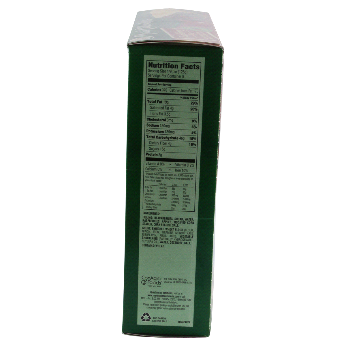 Marie Callender's Razzleberry Pie 40 oz | Shipt