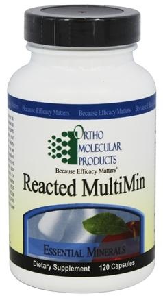 Ortho Molecular Products Reacted Multimin 120 ct | Shipt