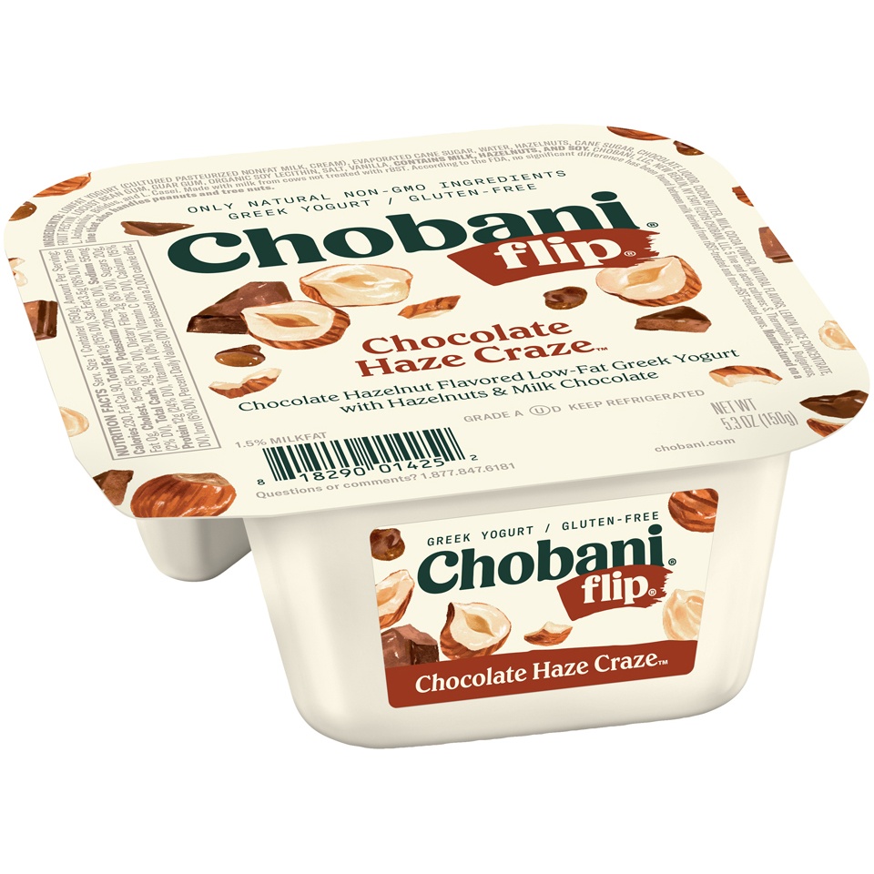 Chobani Flip Chocolate Haze Craze Low-Fat Greek Yogurt 5.3 oz | Shipt
