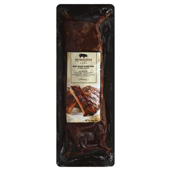 Plumrose Baby Back Ribs with Smokey Barbecue Sauce 16 oz | Shipt