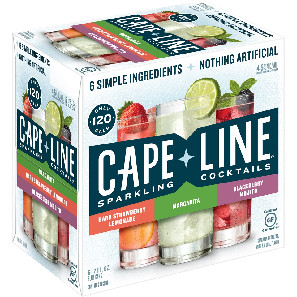 Cape Line Sparkling Cocktails Variety Pack 6 ct; 12 oz | Shipt