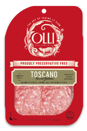Olli Salumeria Olli® Preservative Free Pre-Sliced Toscano | Shipt