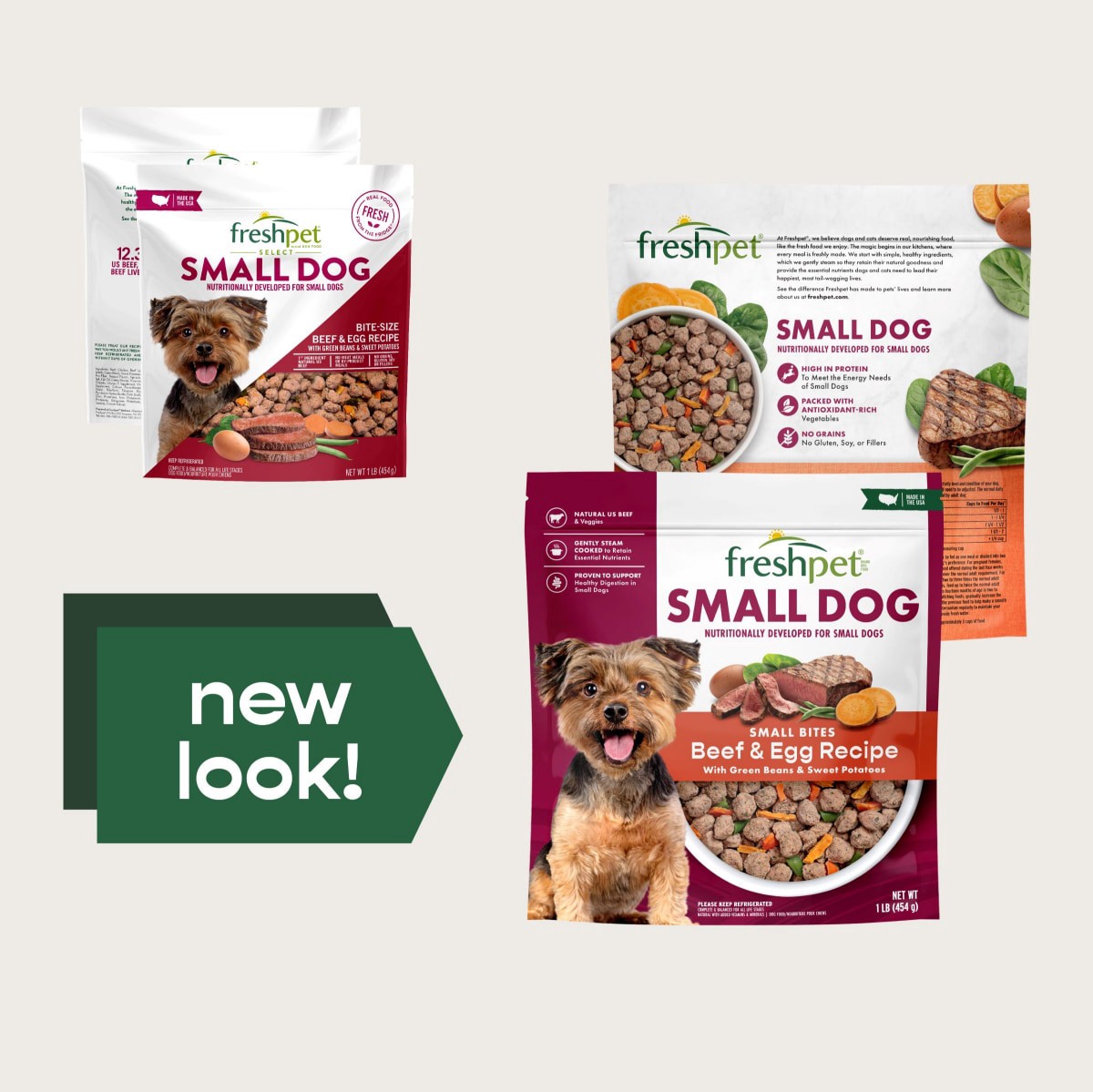 Freshpet Select Small Dog Beef Roasted Meals 1 lb | Shipt