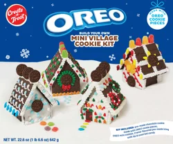 Create A Treat Oreo Mini Village Cookie Kit 22.6 oz 1 ct | shipt