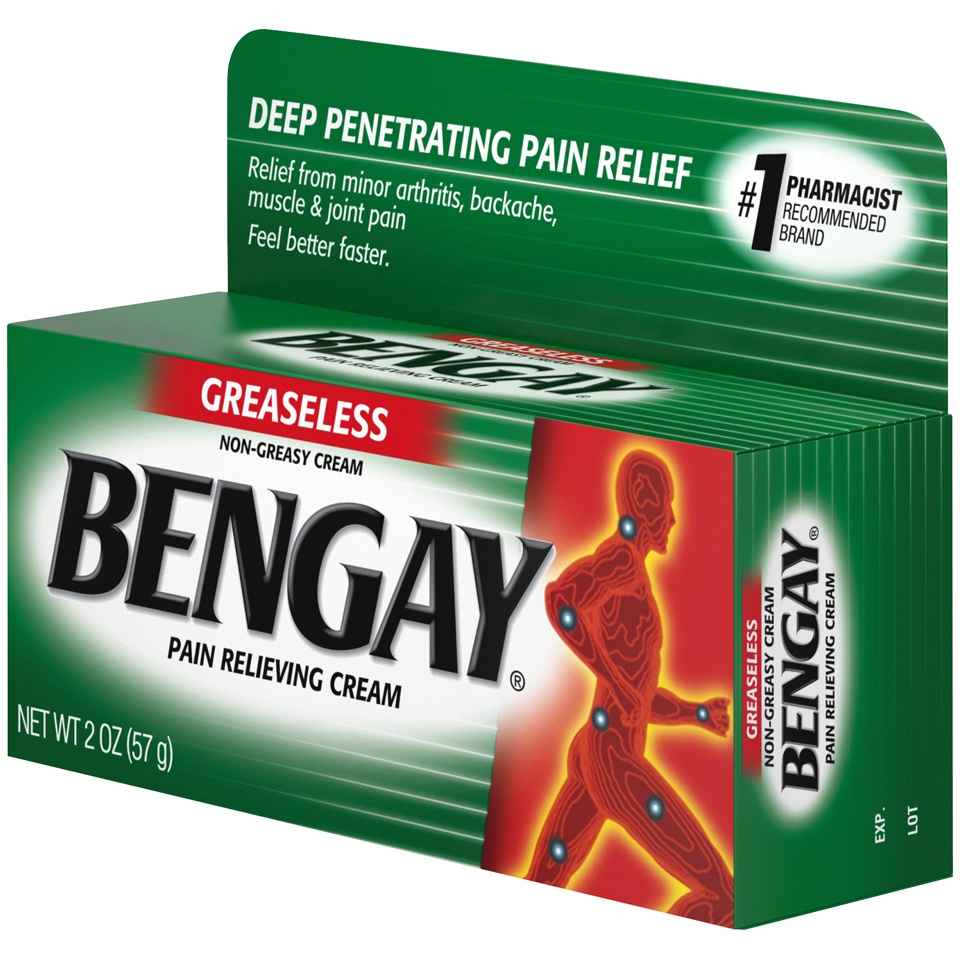 BENGAY Greaseless Pain-Relieving Cream 2 oz | Shipt