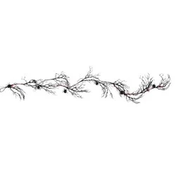 6ft. Orange Led Lighted Branch String Lights With Spiders By Ashland 6 ...