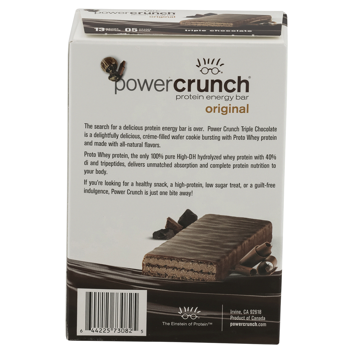 Power Crunch Triple Chocolate Protein Energy Bar 5 ct | Shipt