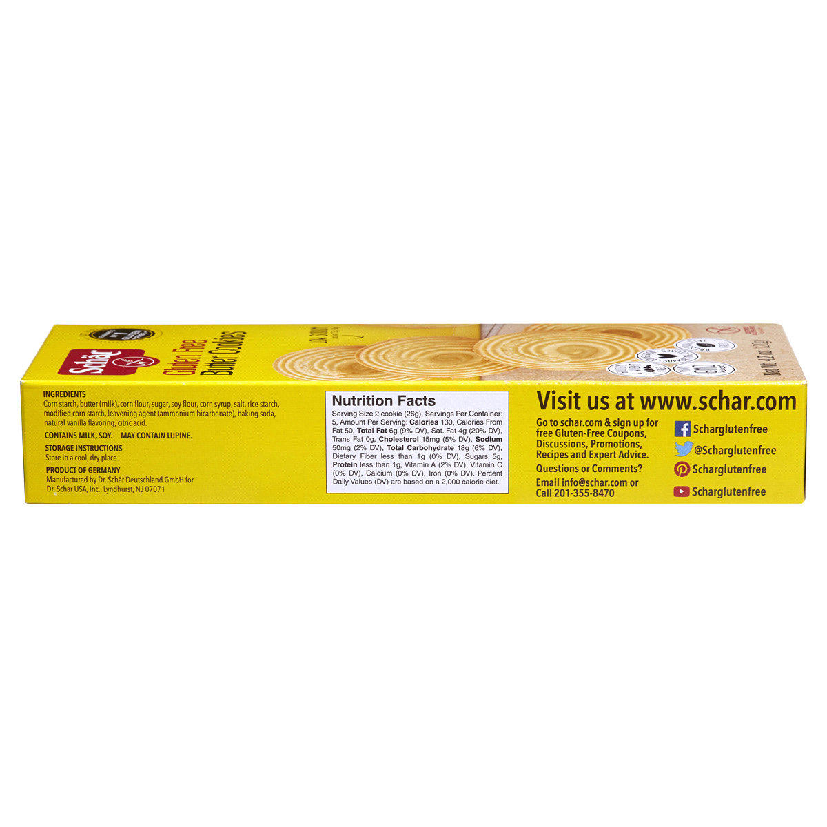 Dr. Schar Schar Gluten Free Butter Cookies 4.2 oz | Shipt