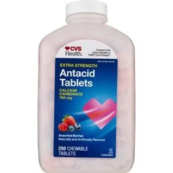 CVS Health Extra Strength Chewable Antacid Tablets Assorted Berries ...