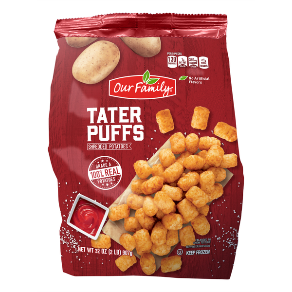 Our Family Tater Puffs 32 oz | Shipt