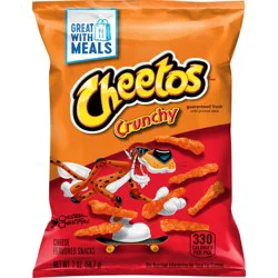 Cheetos Crunchy Cheese Flavored Snacks 2 oz | Shipt