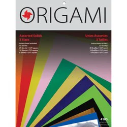 Yasutomo Assorted Solids Origami Paper, 55 Sheets LG | shipt