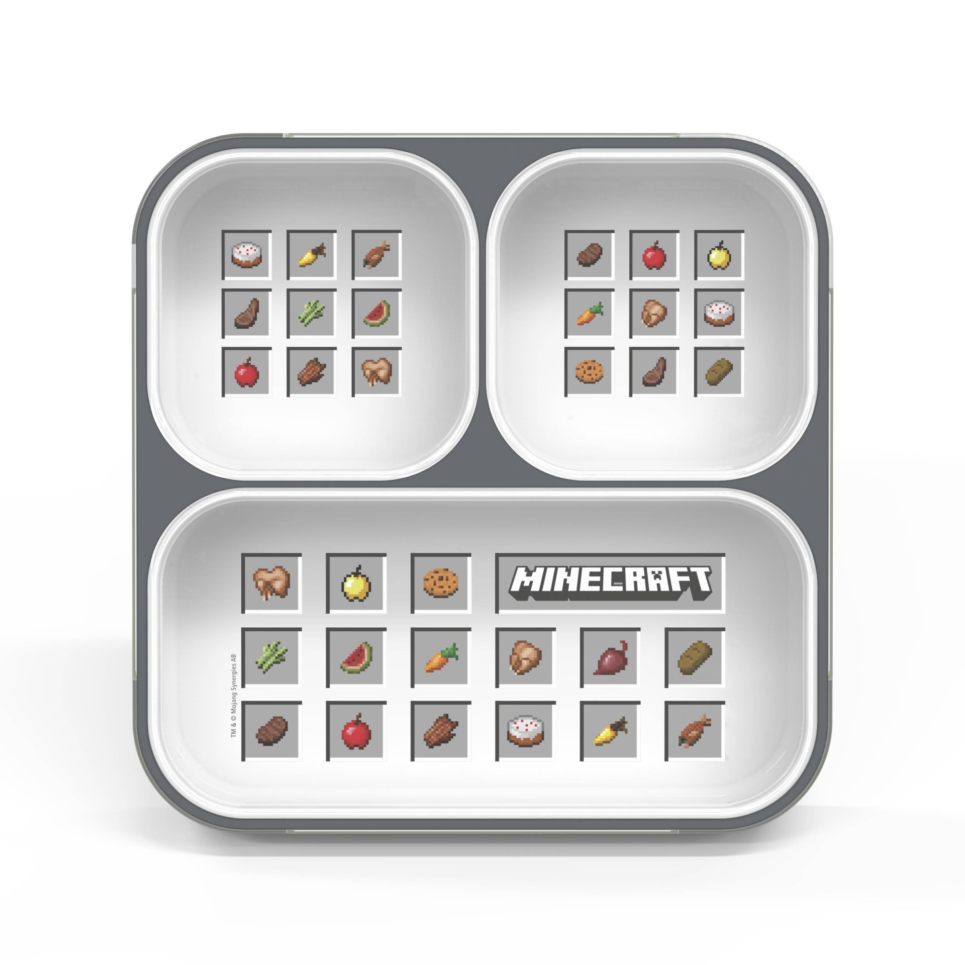 Minecraft Plastic Ultra Slim Bento Box - Zak Designs 27 oz | Shipt