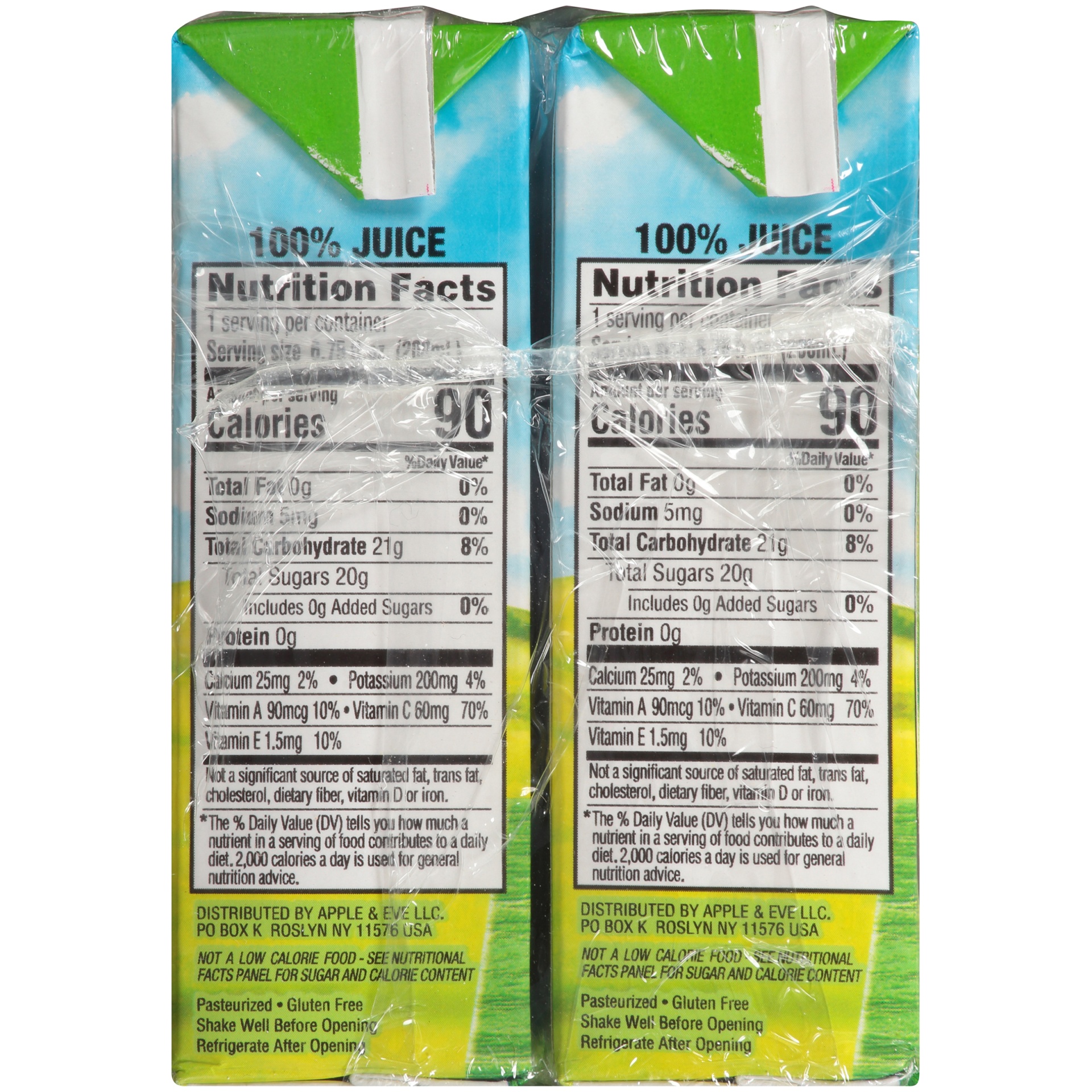 Apple & Eve 100% Apple Juice 8 ct; 6.75 fl oz | Shipt
