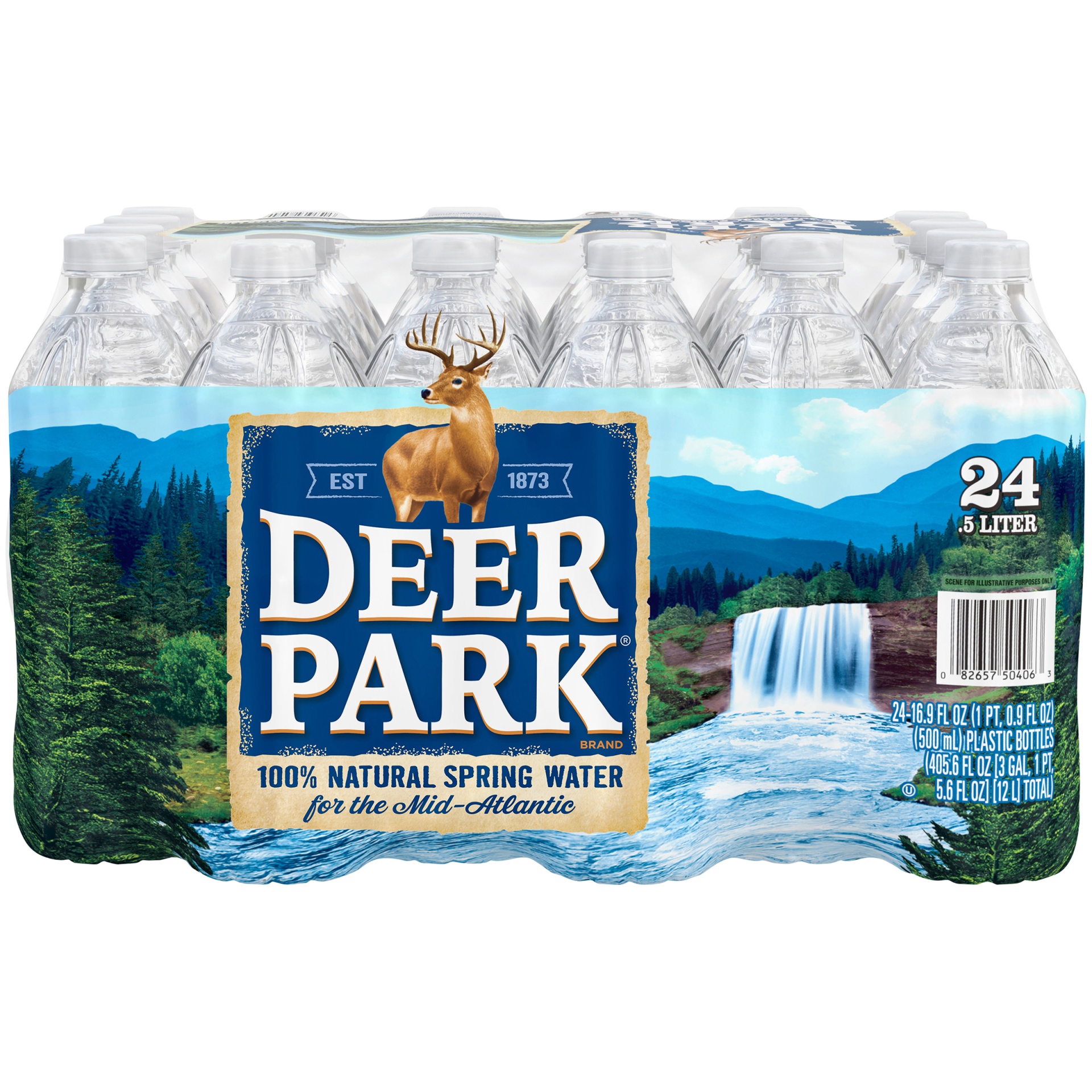 Deer Park Brand 100% Natural Spring Water Bottles 24 ct; 16.9 fl oz | Shipt