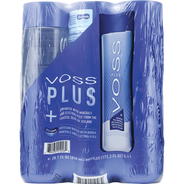 Voss Plus Enhanced Water 6Pk/28.7Oz 172.2 oz | Shipt