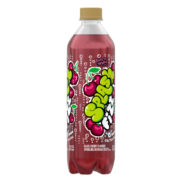 Splash Fizz, Black Cherry Flavor Sparkling Water Beverage, 20 Fl Oz Plastic Bottle 20 oz | Shipt
