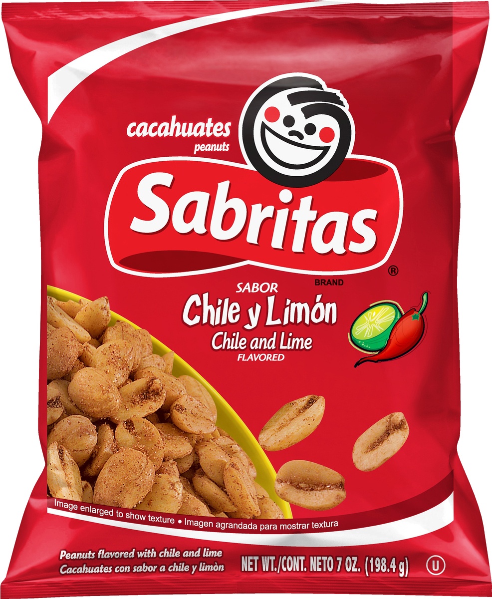 Sabritas Peanuts Chile And Lime Flavored 7 Oz 7 oz | Shipt
