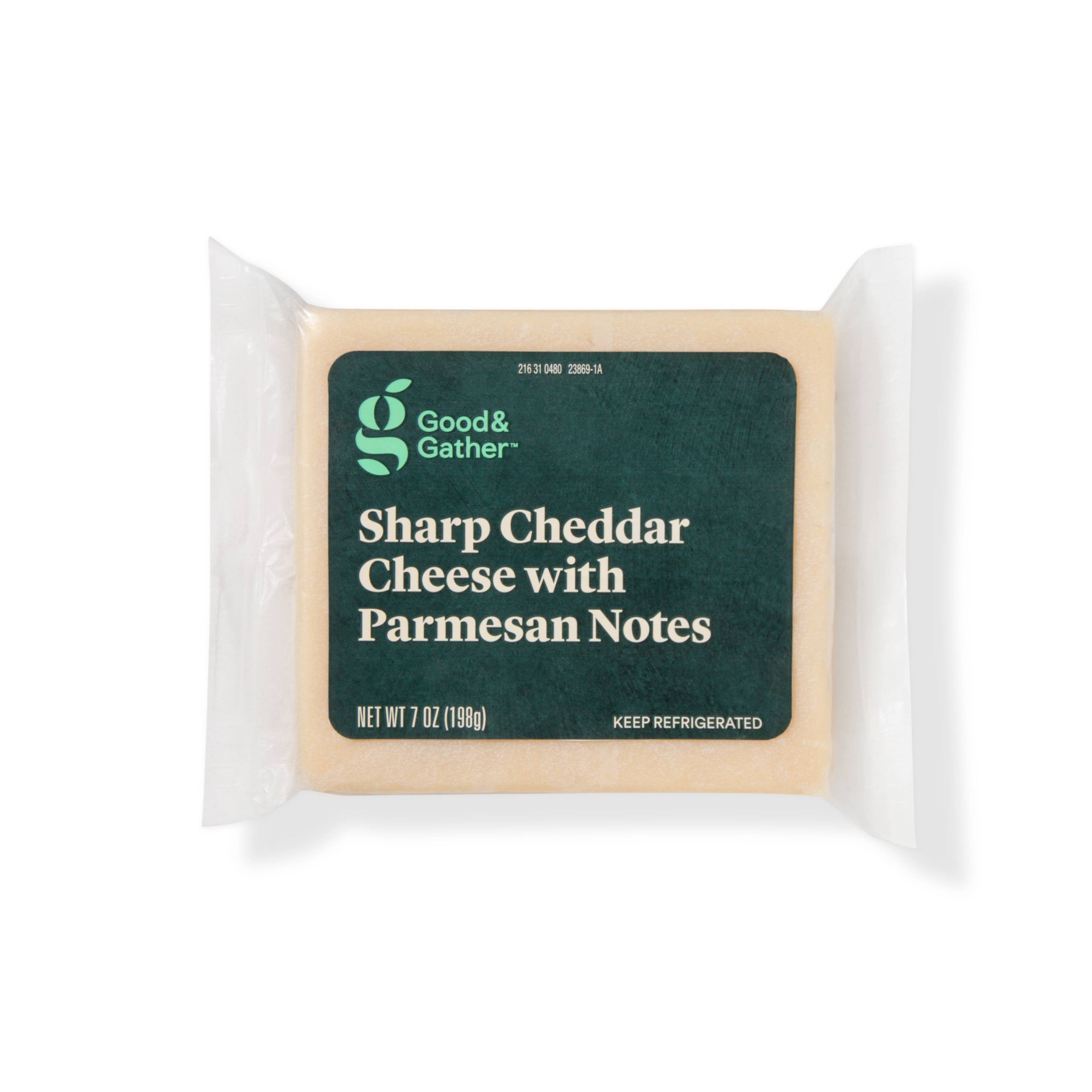 Good & Gather Cheddar Cheese with Parmesan Notes 7 oz | Shipt