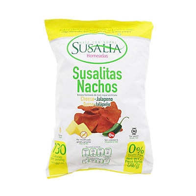 Susalia Nacho Cheese Jalapeno Baked Chips 7.05 oz | Shipt
