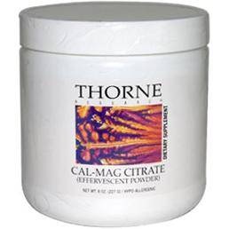 Thorne Cal-Mag Citrate Effervescent Powder 8 oz | Shipt