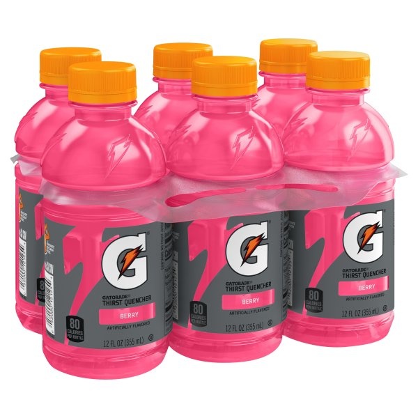 Gatorade Berry Sports Drink Bottles 6 ct; 12 fl oz | Shipt