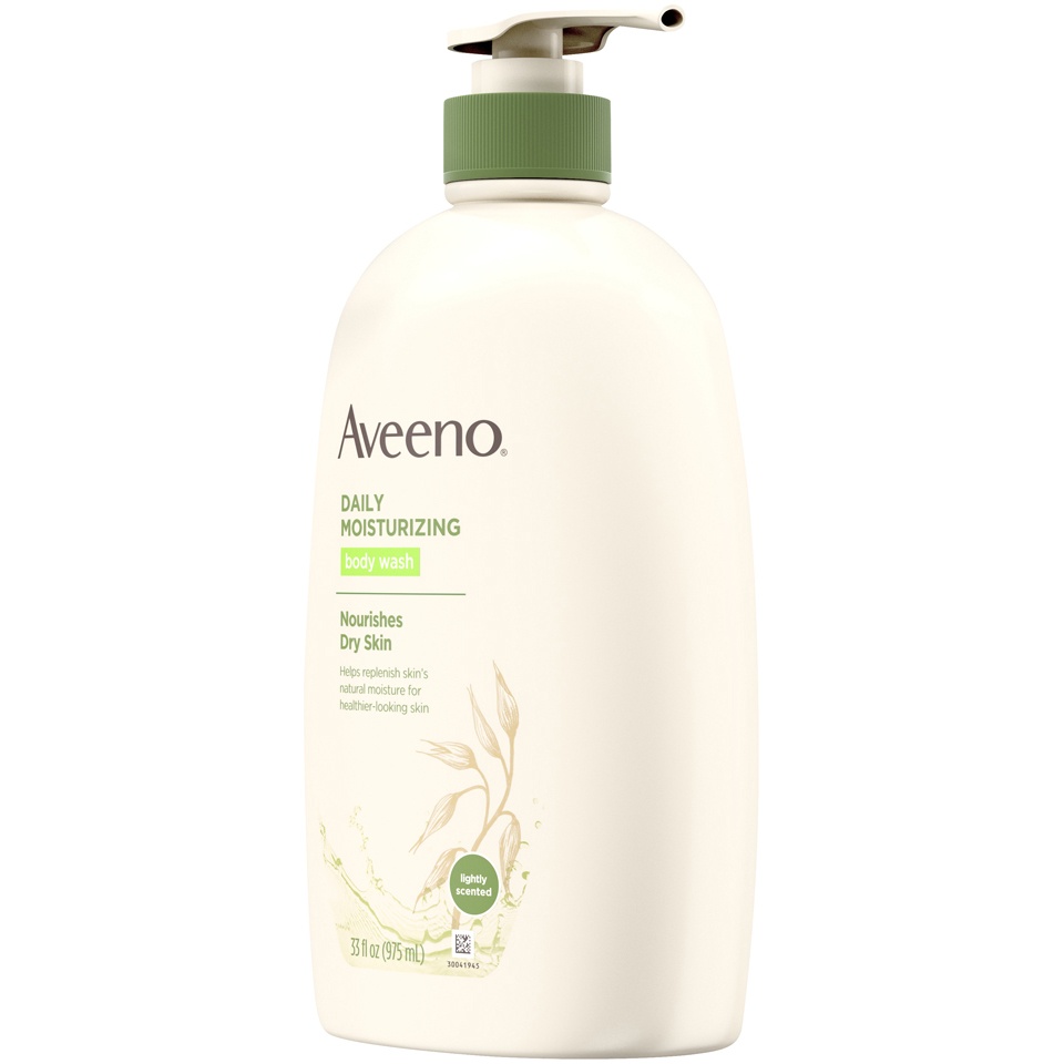 Aveeno Daily Moisturizing Body Wash with Pump - Soothing Oat - 33 fl oz ...