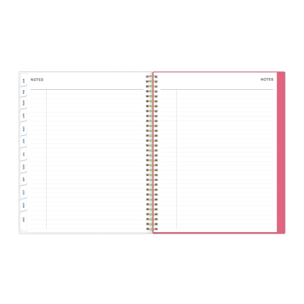 Blue Sky Frosted Weekly/Monthly Safety Wirebound Planner, 8-1/2'' X 11 ...