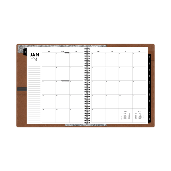 Blue Sky Asmbld Weekly/Monthly Refillable Planning Calendar, 8-1/2'' X ...