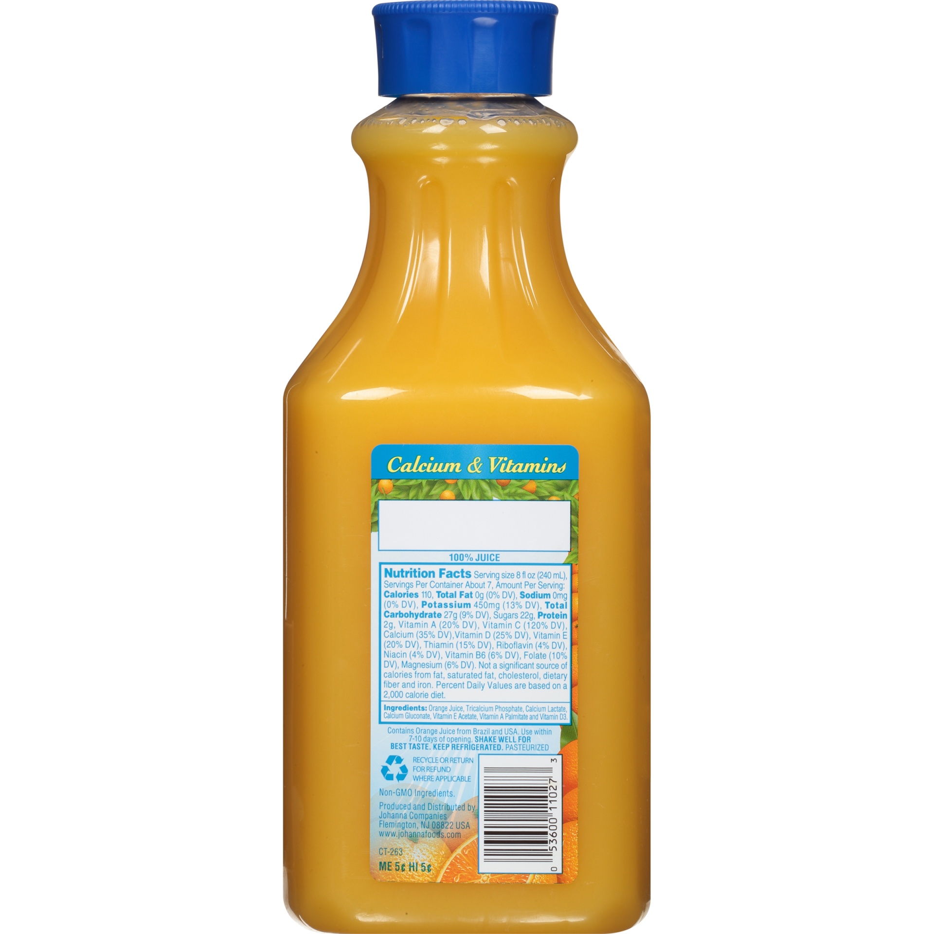 Tree Ripe Oj Calcium 52 oz | Shipt