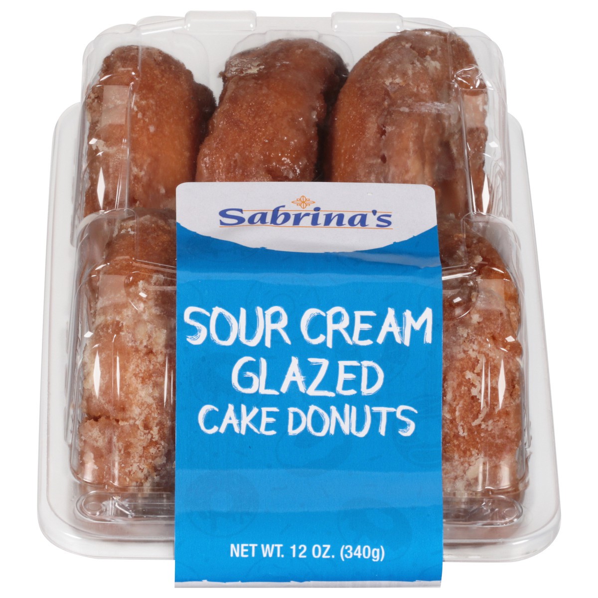 Sabrina's Sour Cream Glazed Cake Donuts 12 oz 12 oz | Shipt