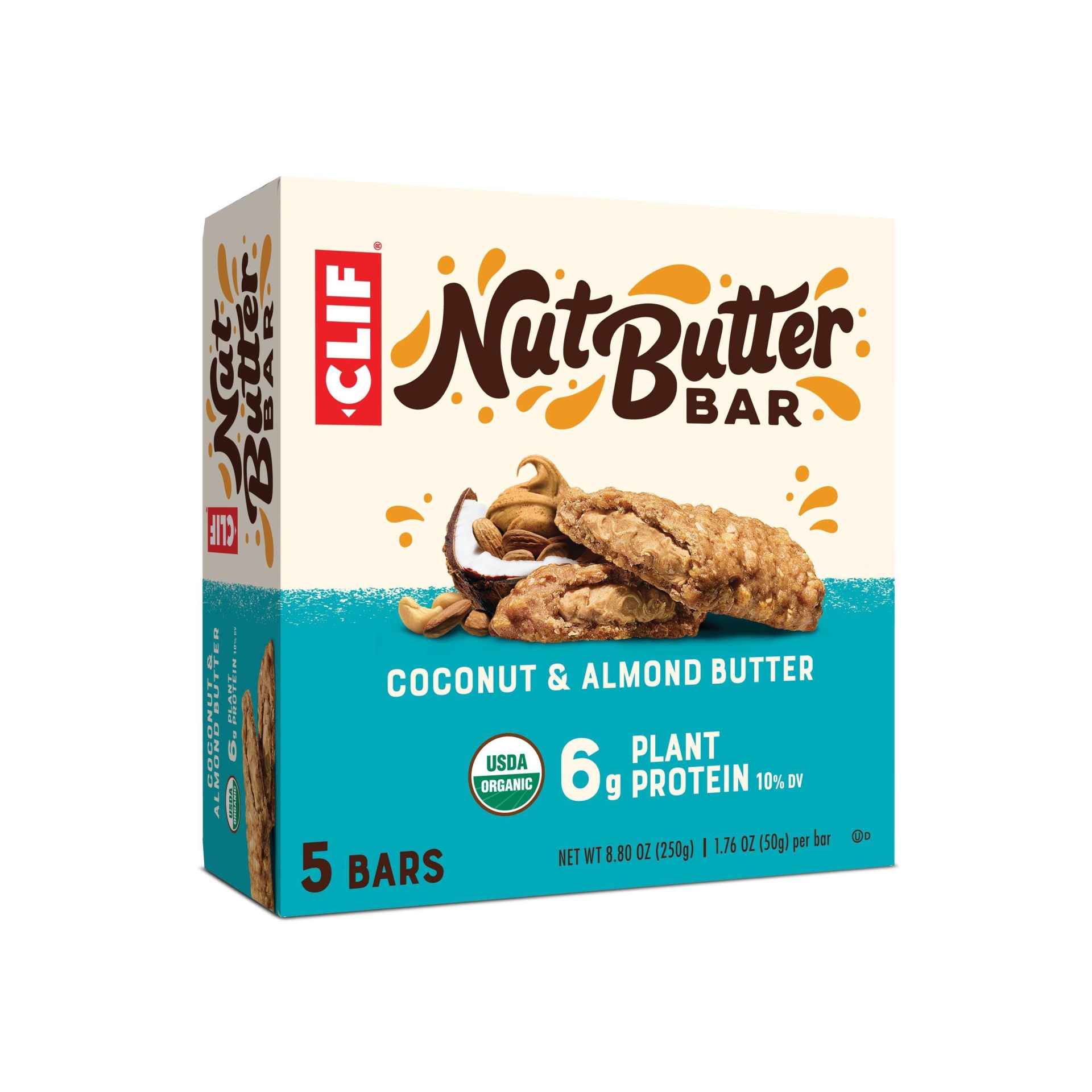 CLIF Bar Nut Butter Filled Coconut Almond Butter Energy Bar 5 ct; 8.8 ...