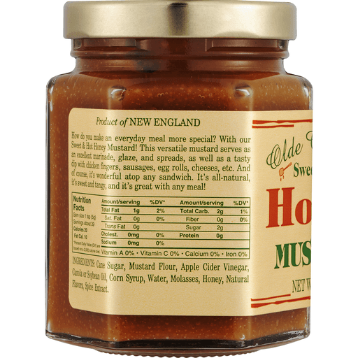 Olde Cape Cod Sweet & Hot Honey Mustard Jar 7 oz | Shipt