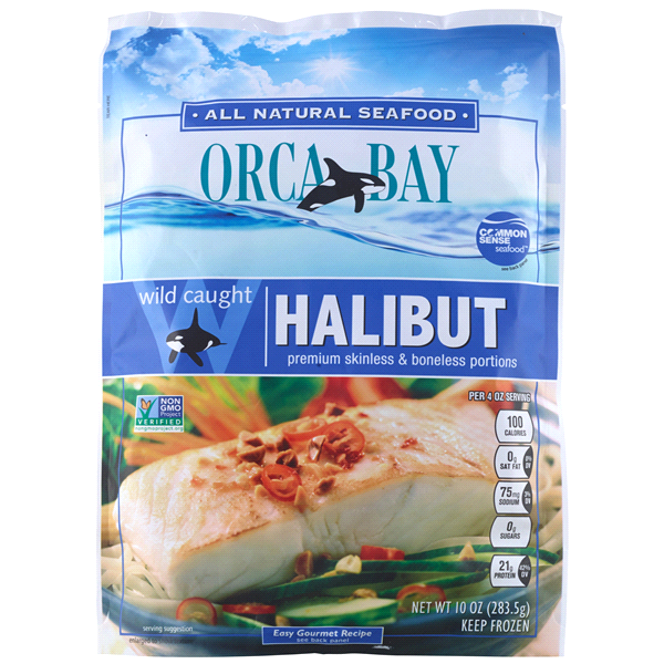 Orca Bay Wild Caught Halibut Portions 10 oz | Shipt