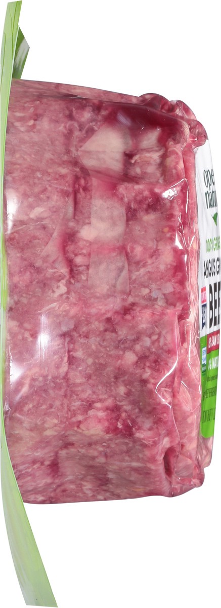 Open Nature Ground Beef Hamburger Patties 85% Lean 15% Fat 4 Count - 16 ...