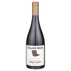 Cigar Box Pinot Noir, Hand Harvested, Vintage 2015 750 ml | Shipt