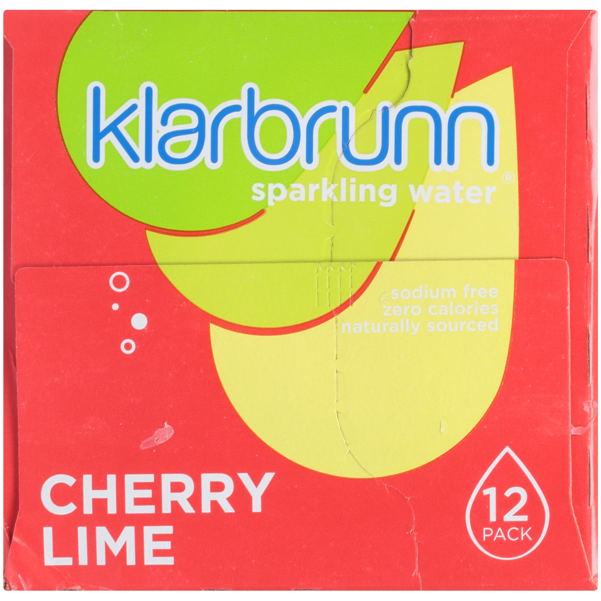 Klarbrunn Cherry Lime Naturally Sourced Sparkling Water 12 ct; 12 fl oz ...