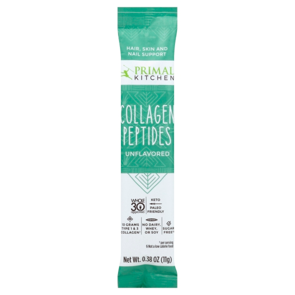 Primal Kitchen Unflavored Collagen Peptides Single Packet For Hair ...