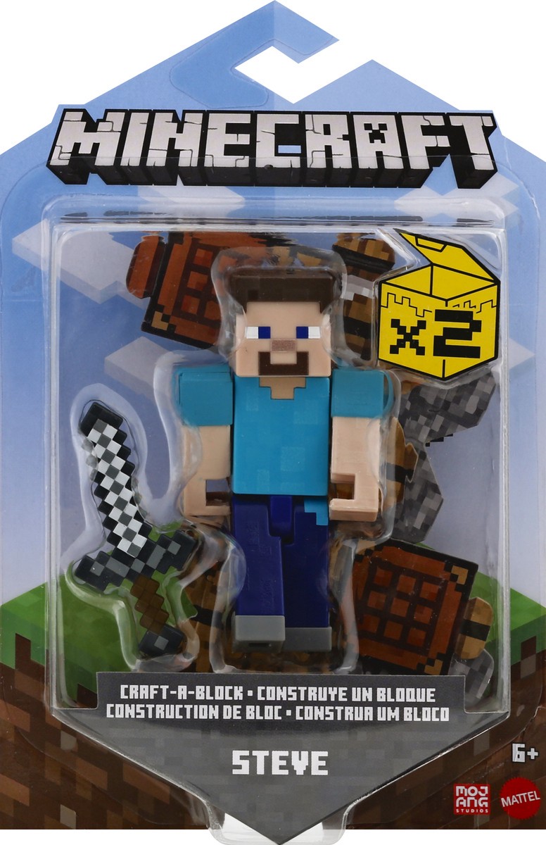 Minecraft Steve Craft-a-Block 1 ea 1 ct | Shipt