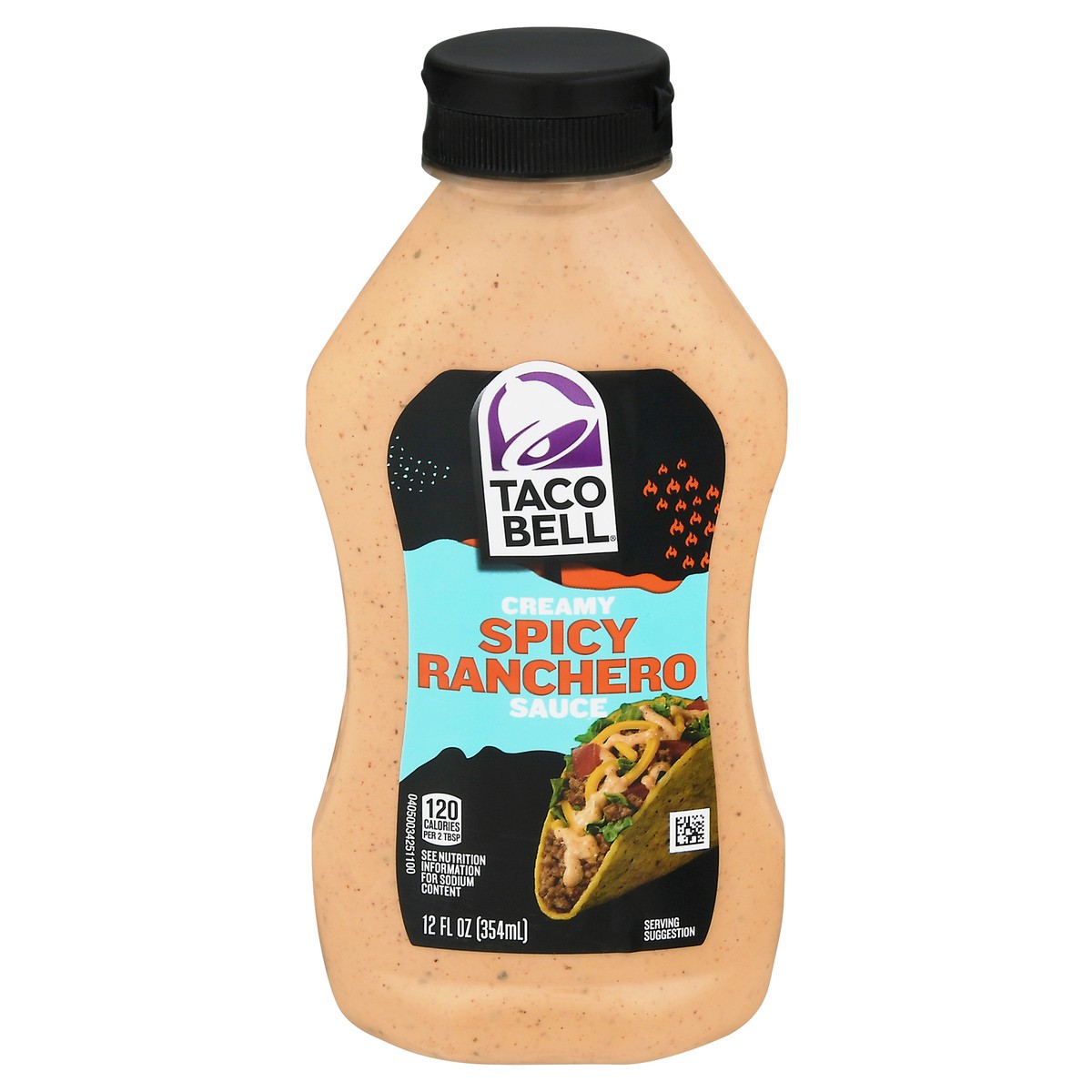 Taco Bell Creamy Spicy Ranchero Sauce Bottle 12 fl oz | Shipt