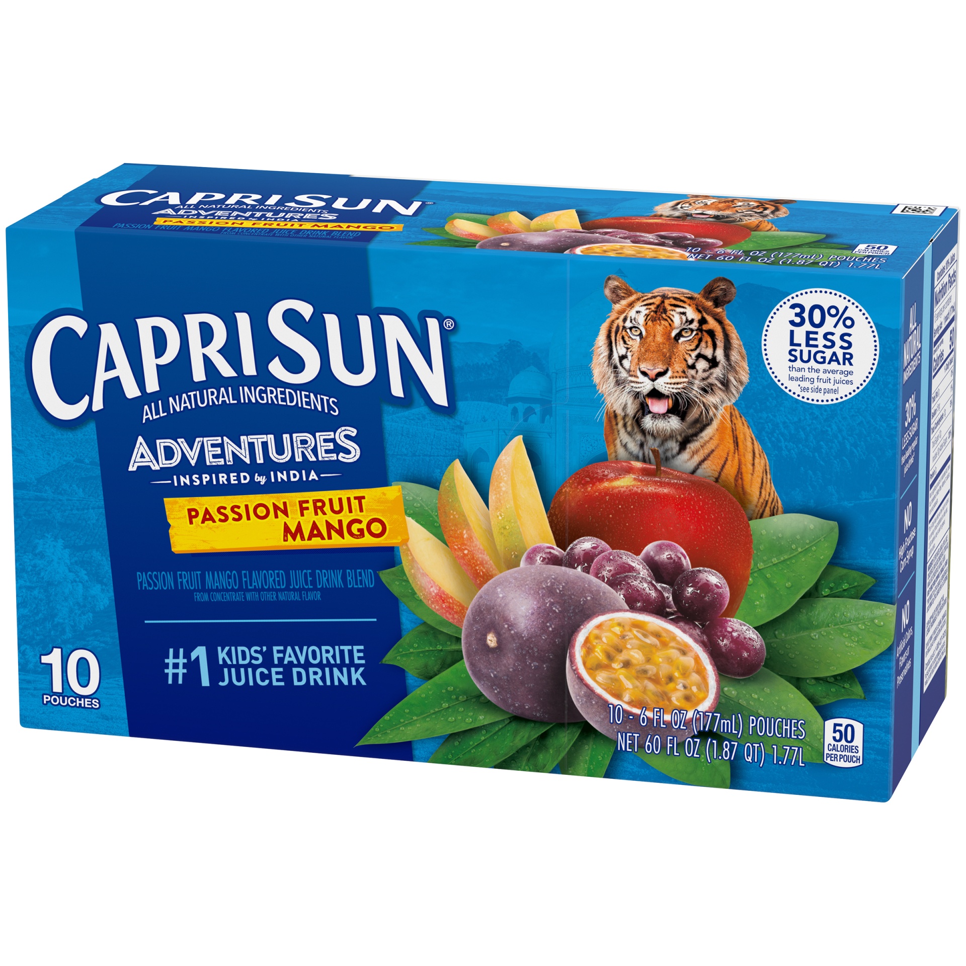 Capri Sun Adventures Passionfruit Mango Naturally Flavored Juice Drink ...