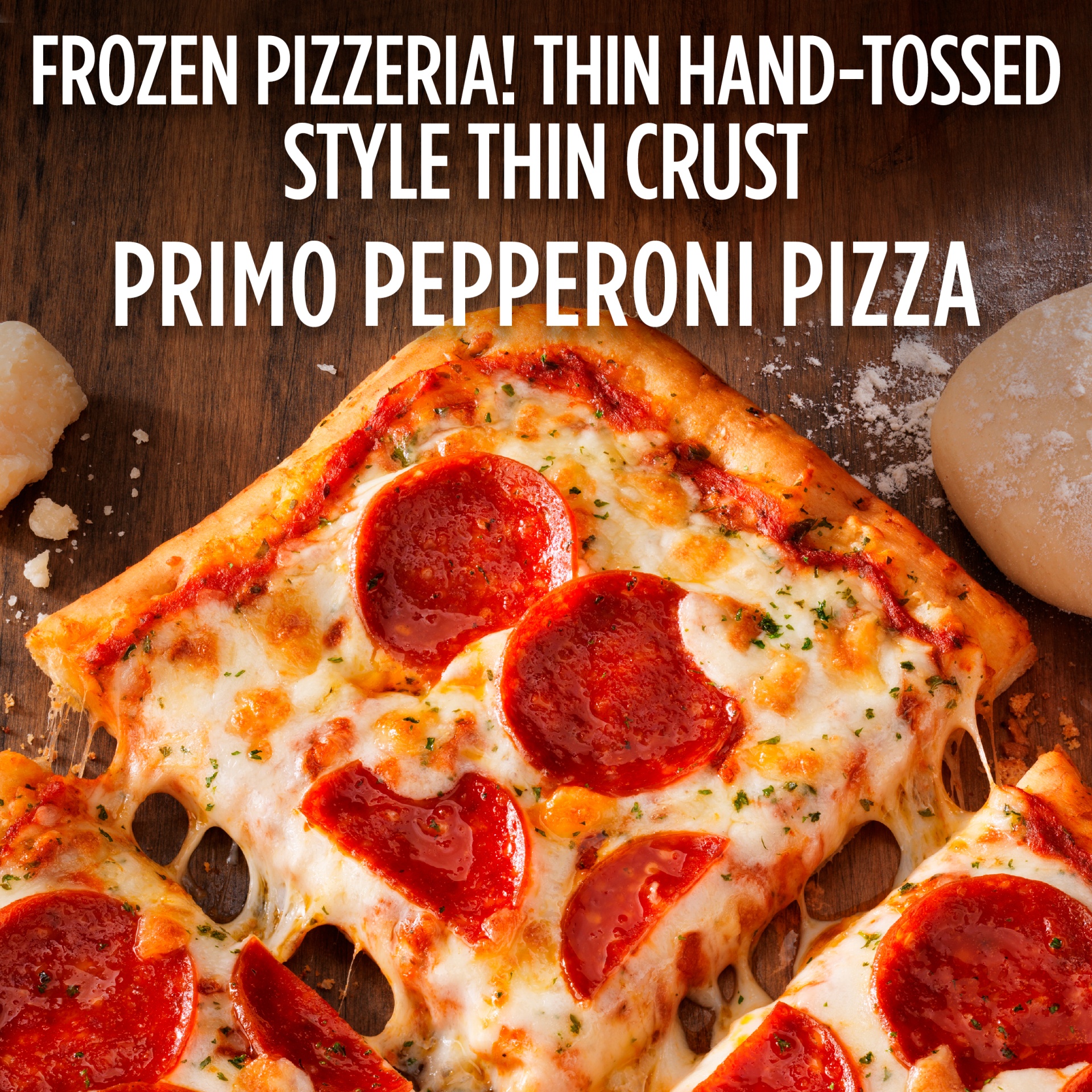 DiGiorno Pizzeria! Primo Pepperoni Frozen Pizza on a Thin Hand-Tossed ...