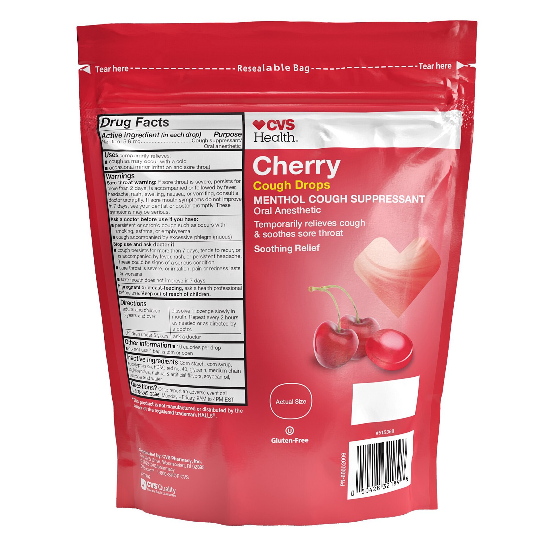 Cvs Cherry Cough Drops, 160 Ct 160 ct | shipt