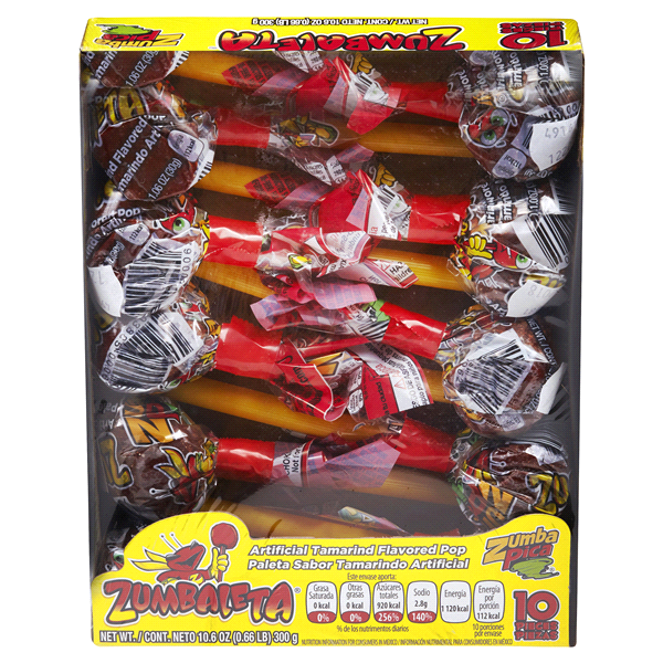 Zumba Pica Tamarind Lollipop 15.5 oz | Shipt