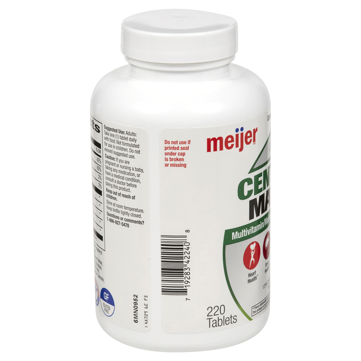 Meijer Adults 50+ Century Multivitamin 220 ct | Shipt